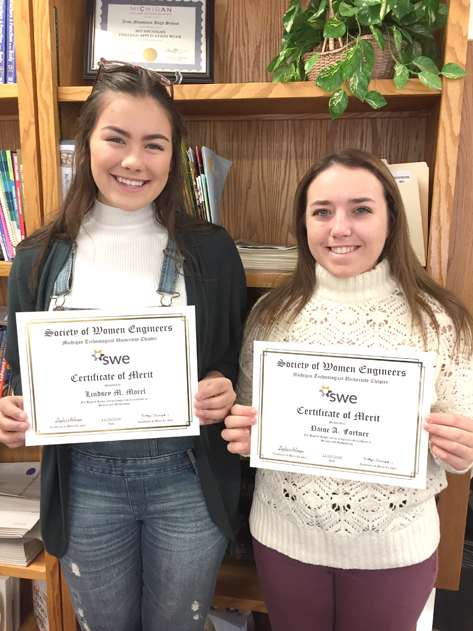 Fortner, Morel recognized for excellence in math, science | News ...
